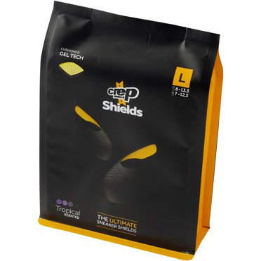 2 Pairs Shoe Crease Protector for Mens Shoes 8-12 Black and White ...