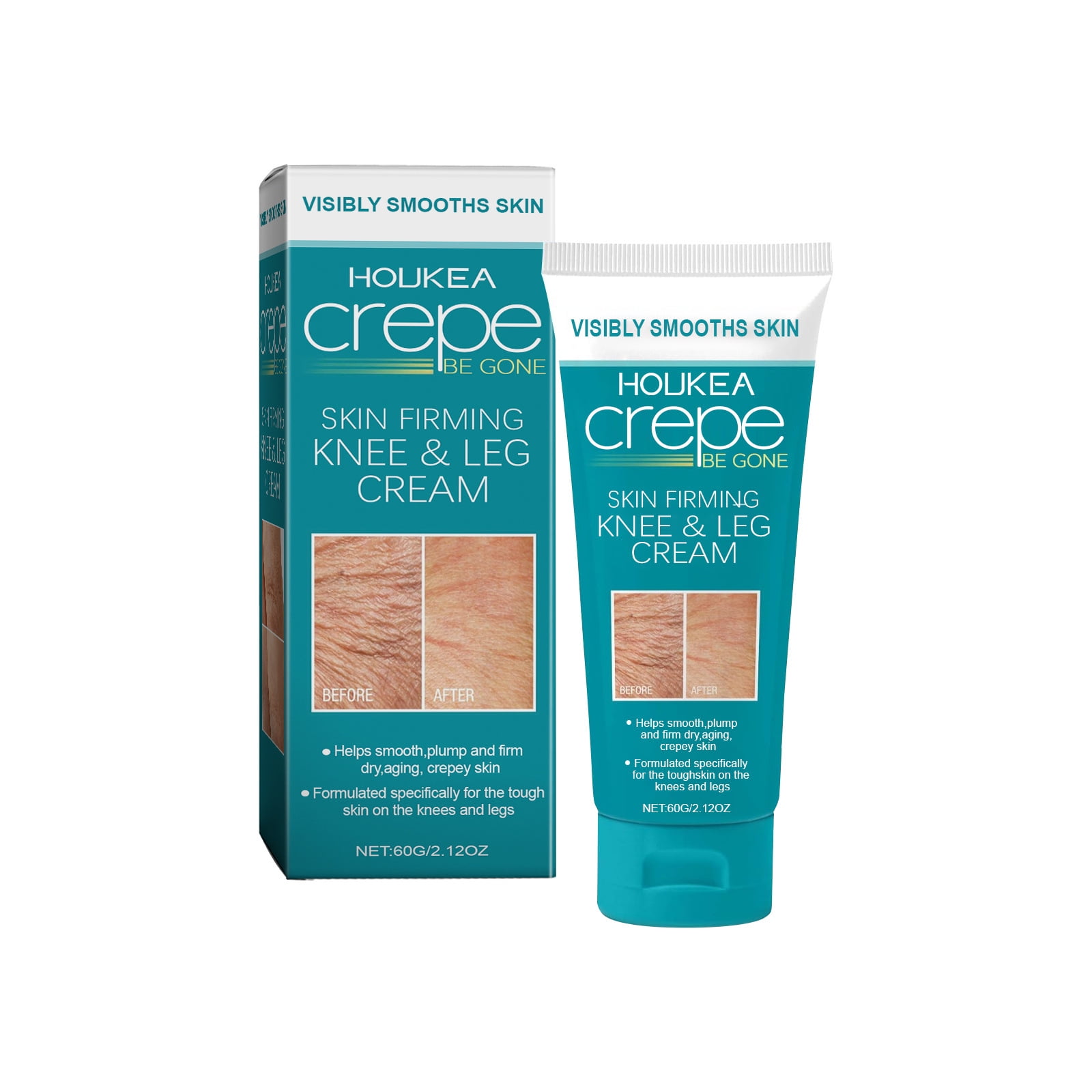 Crepe Be Gone Skin Firming Knee & Leg Cream 2.12 oz. - Walmart.com