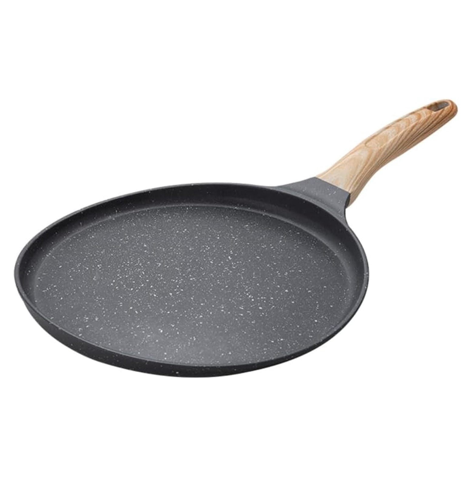 Crepe Pan 9.5-Inch, Pancake Pan, Nonstick Frying Pan with Detachable ...
