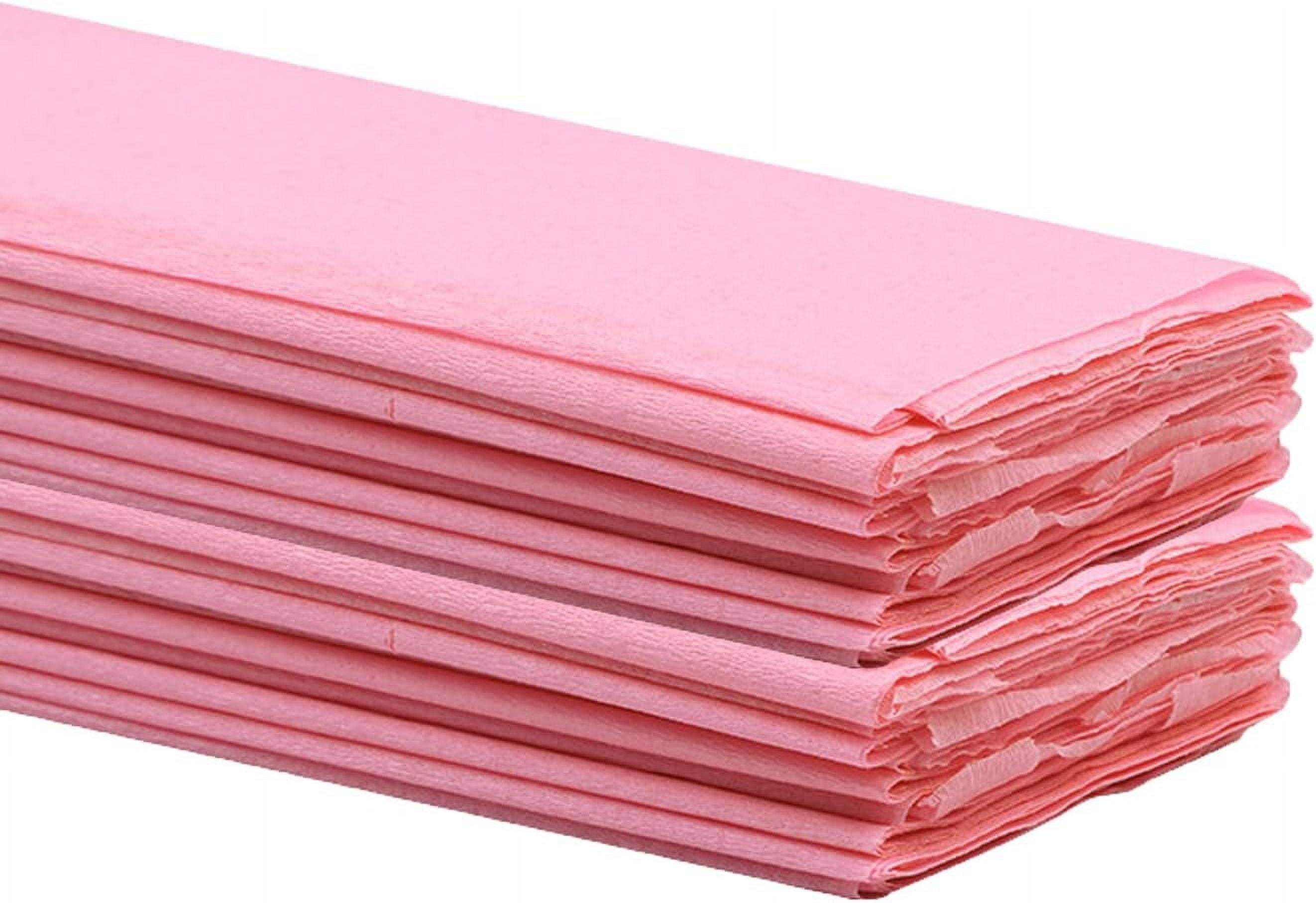 Crepe Paper Folds (20 Sheets) - 20 Inches Wide by 3.2 Feet Long ...