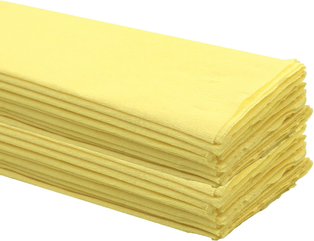 Crepe Paper Folds (20 Sheets) - 20 Inches Wide by 3.2 Feet Long ...
