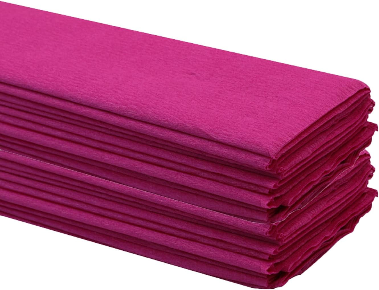 Crepe Paper Folds (20 Sheets) - 20 Inches Wide by 3.2 Feet Long ...