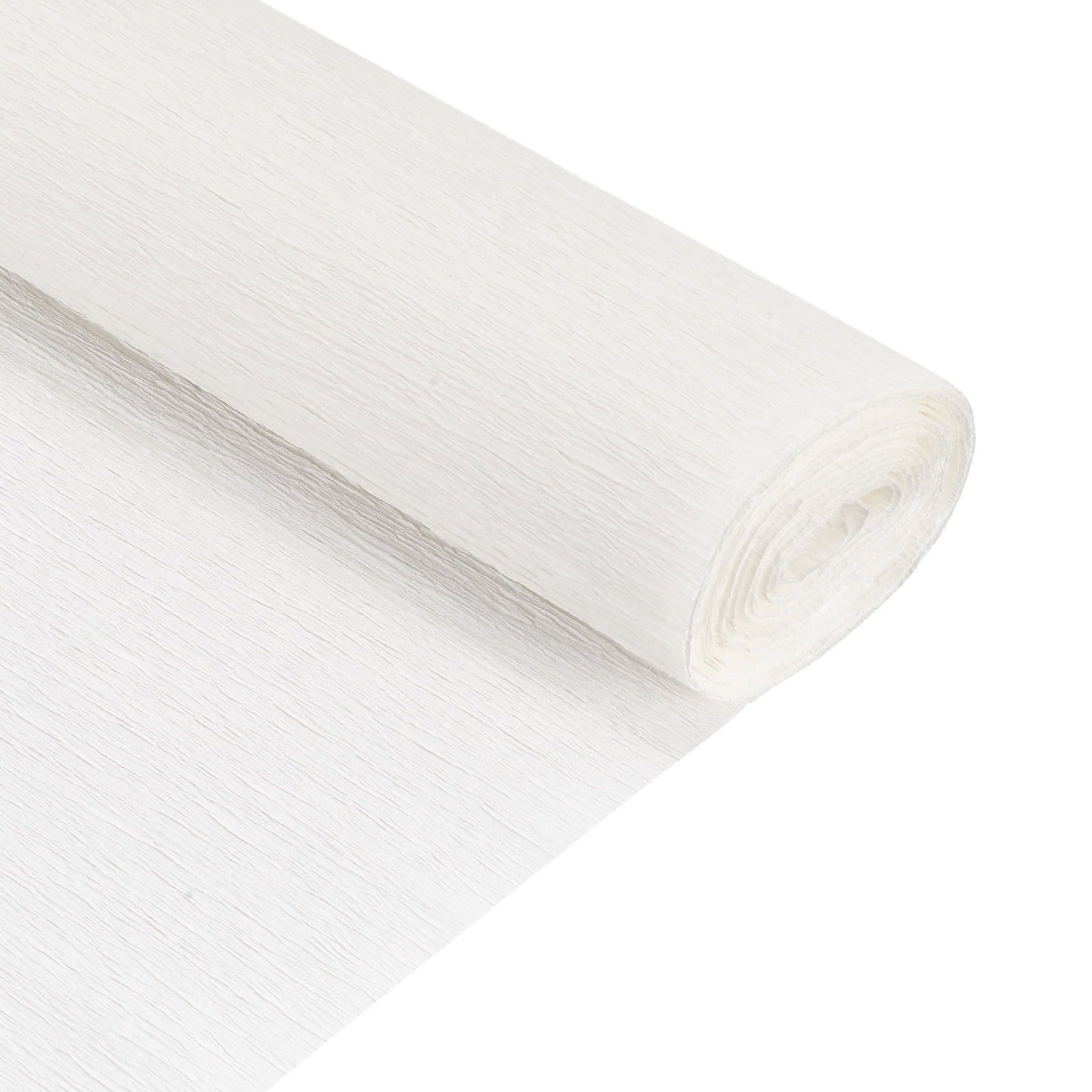 Crepe Paper Roll Crepe Paper Decoration 5 ft Long 20 Inch Wide, White ...