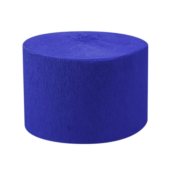 Crepe Paper Roll, Party Streamer, Blue Flame Resistant Crepe Paper ...