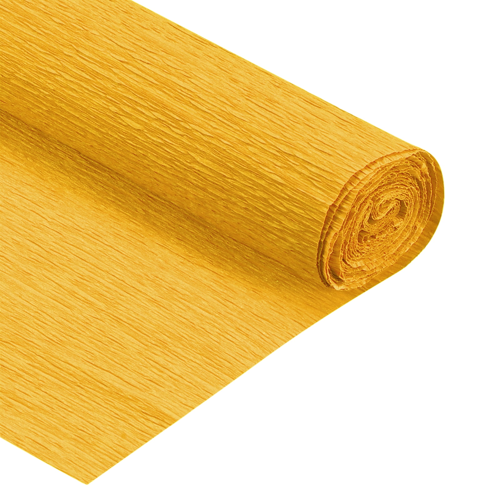 Crepe Paper Rolls DIY Decor 7.5ft Long 20 Inch Wide, Yellow Pack of 2 ...