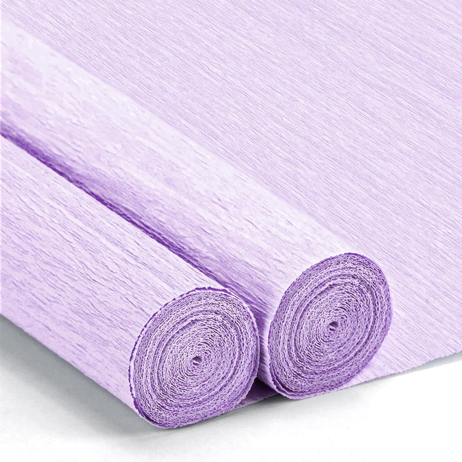Crepe Paper Streamers 2 Rolls, 10 x 98Inch Crepe Paper Sheets for DIY ...