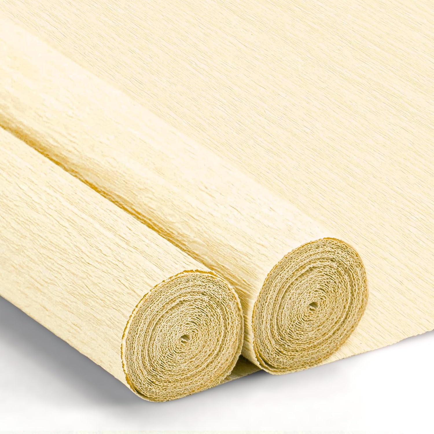 Crepe Paper Streamers 2 Rolls, 10 x 98Inch Crepe Paper Sheets for DIY ...
