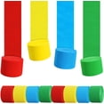 Crepe Paper Streamers Pack of Red Yellow Blue and Green Party ...