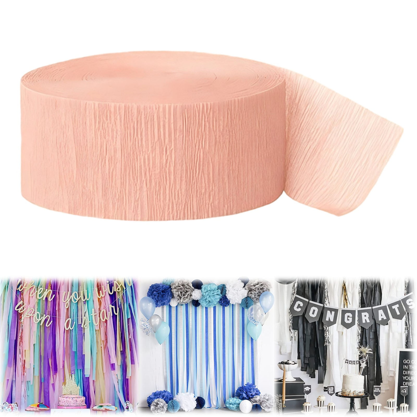 Crepe Paper Streamers, Party Streamers, Decorative Curling Ribbons ...