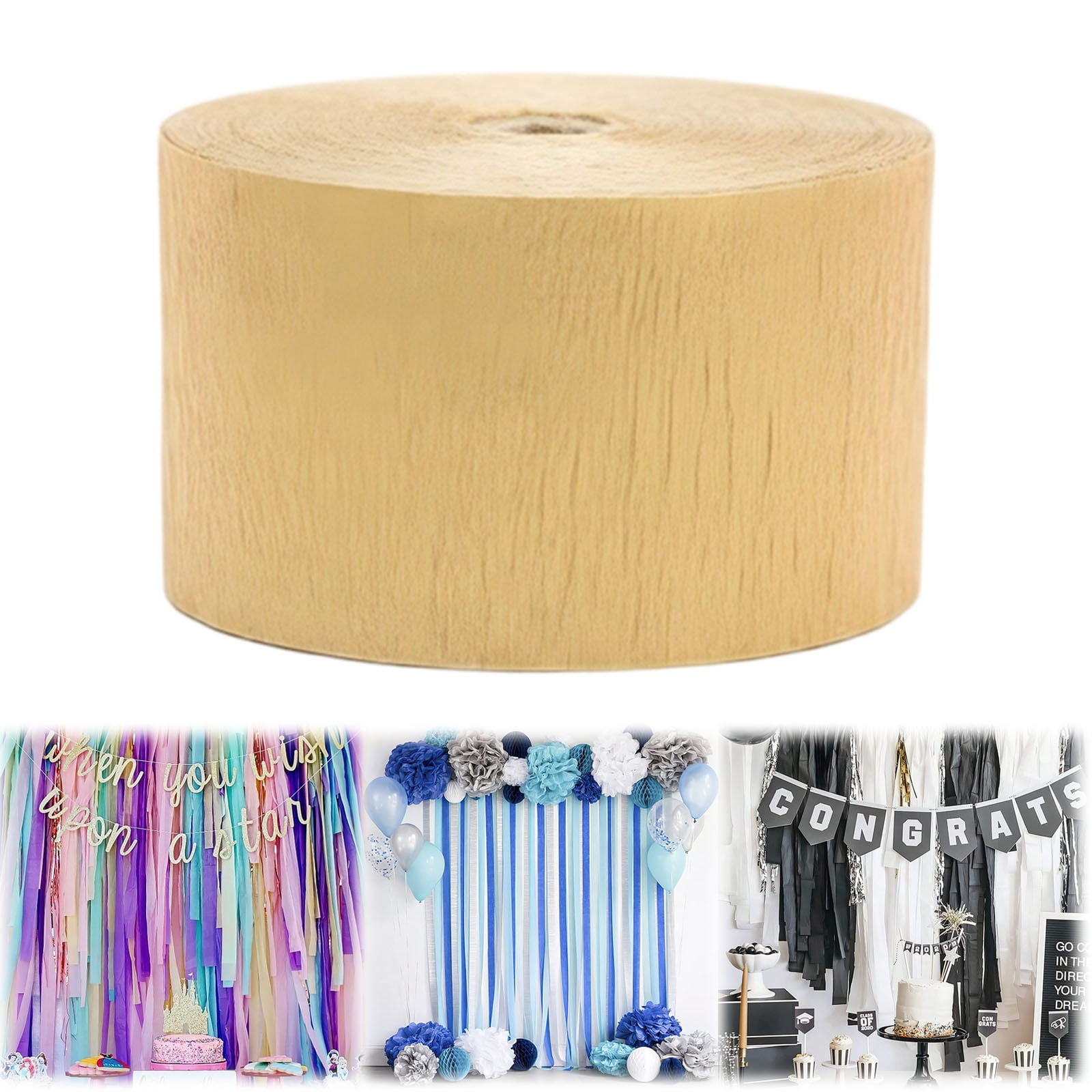 Crepe Paper Streamers, Party Streamers, Decorative Curling Ribbons ...