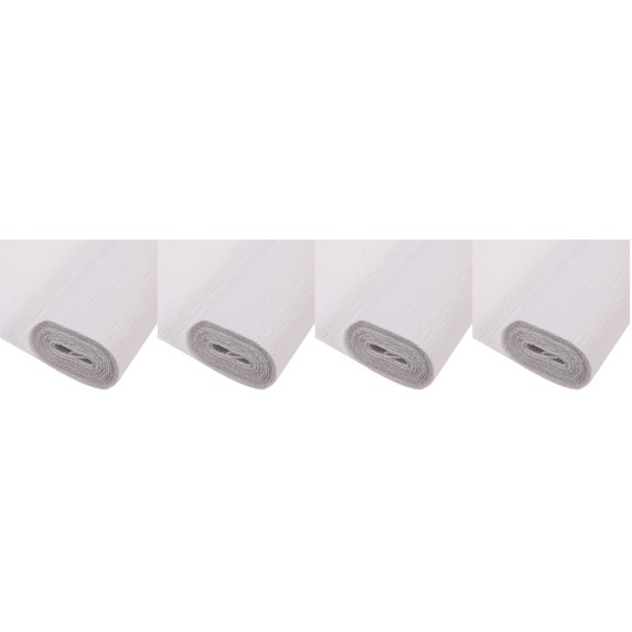 TABLZONE White Italian Stretch Crepe Paper for Flower Making, Crafts ...