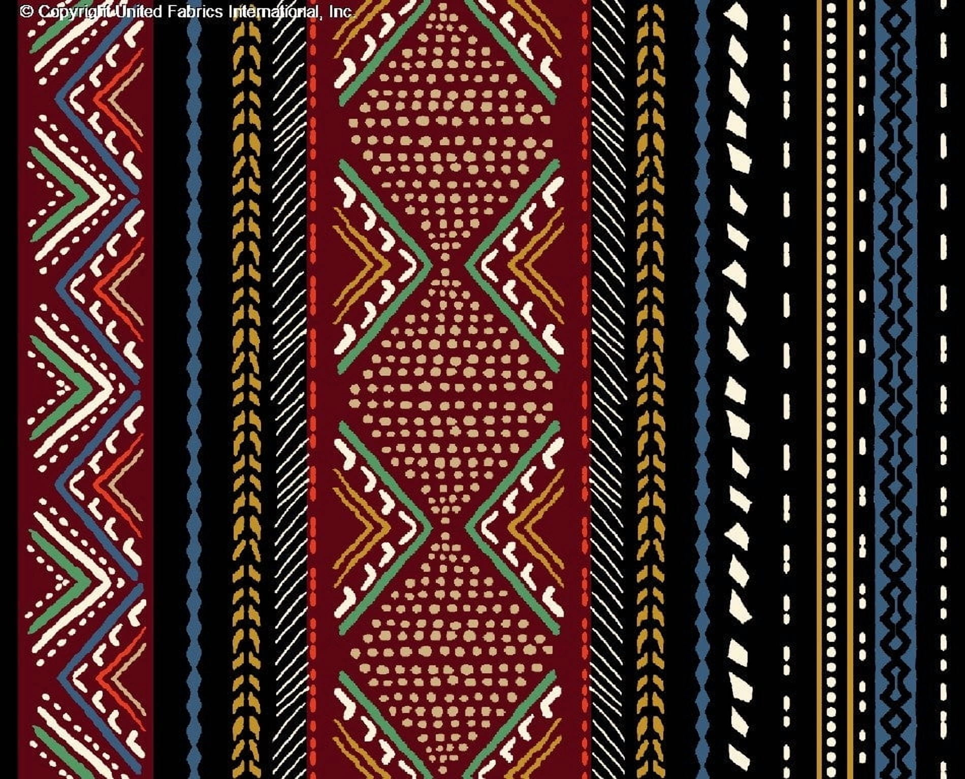 Crepe Techno Printed Meara, Tribal Fabric, Stretch Crepe, Sewing Fabric ...