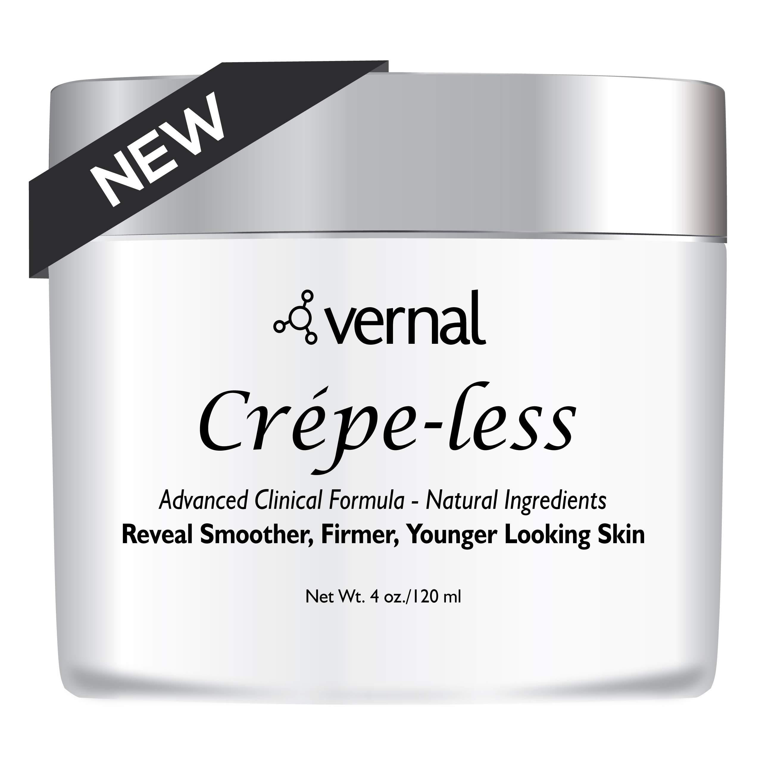 Crepe-less crepey skin firming cream to reduce crepey arms, neck ...