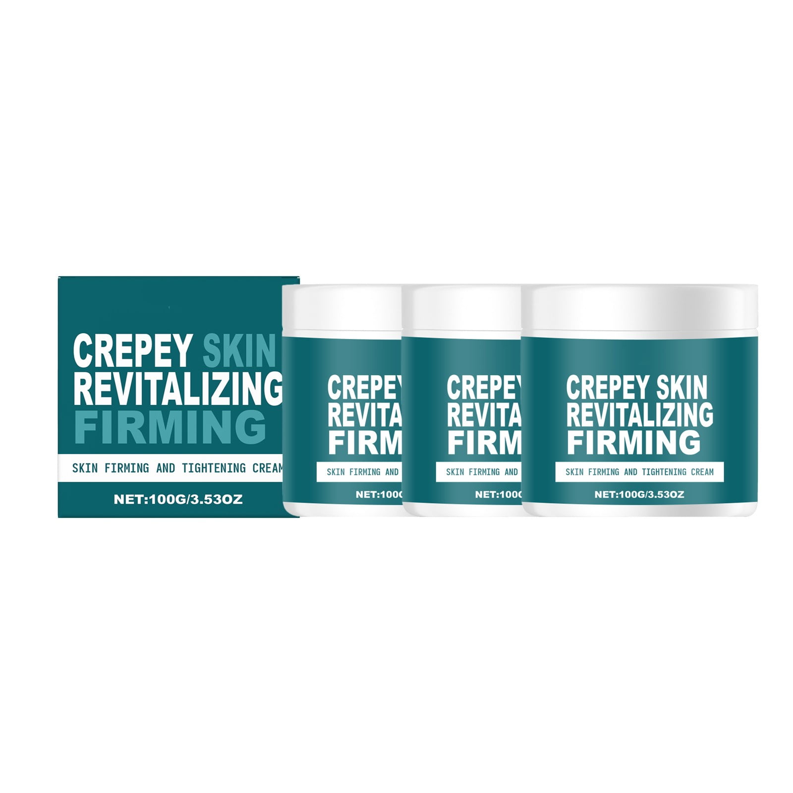 Crepey Skin Repair Treatment, 8oz, Firming Cream with Hyaluronic Acid ...