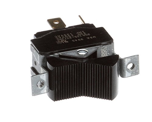 Cres Cor 0808-075 Double Pole Single Throw Rocker Switch, 20A to 277V ...