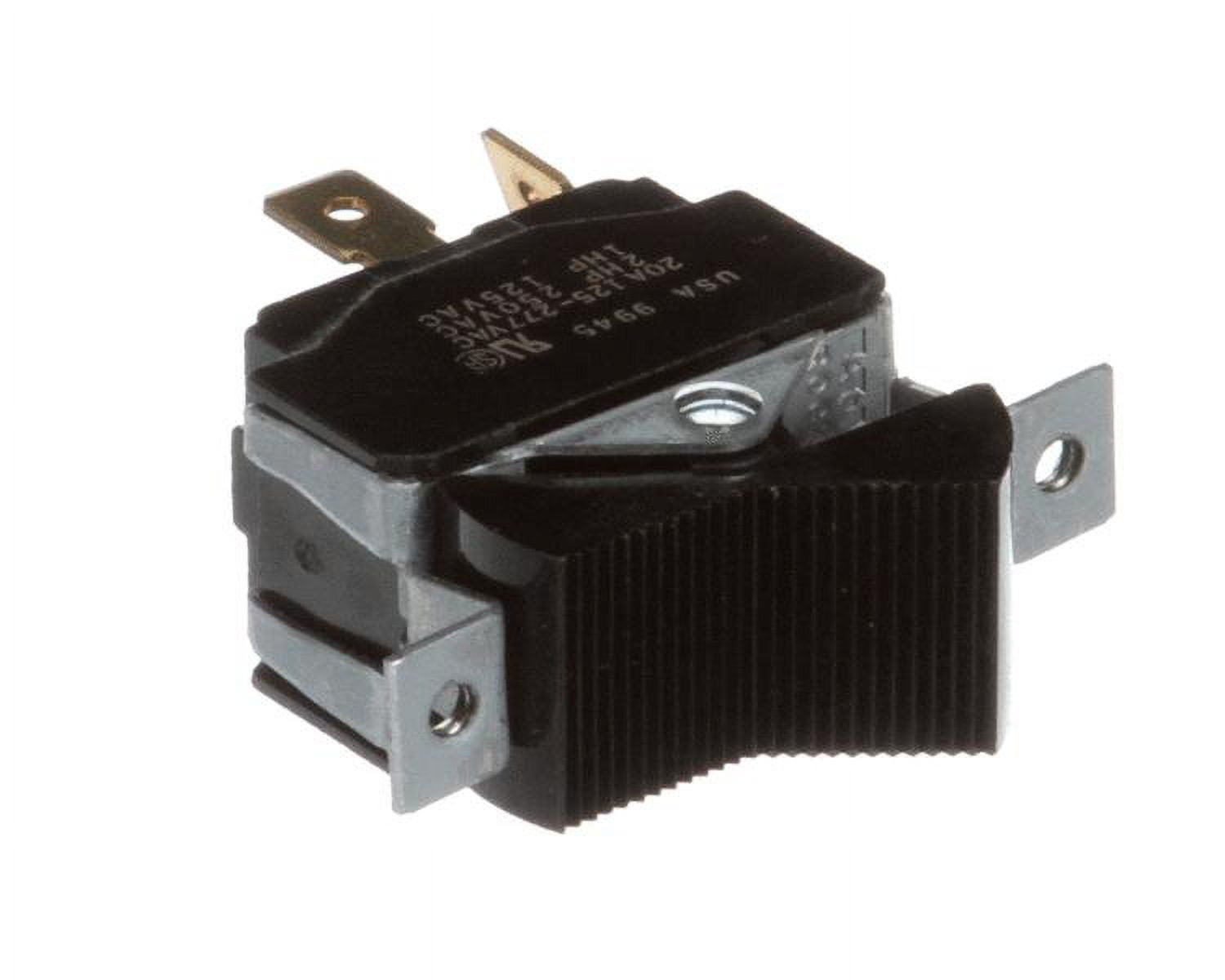 Cres Cor 0808-075 Double Pole Single Throw Rocker Switch, 20A to 277V ...