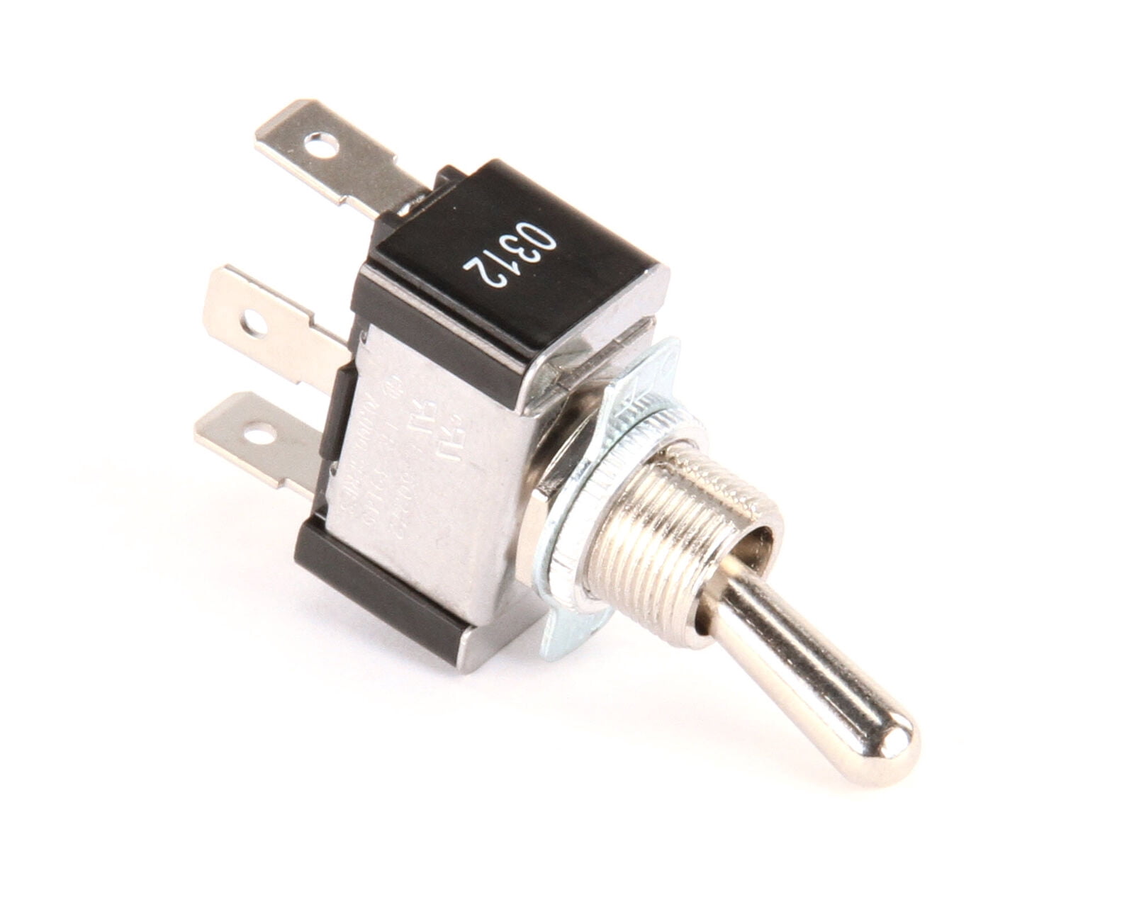 Cres Cor 0808-082 Single Pole Single Throw Toggle Switch, 20A to 125V ...