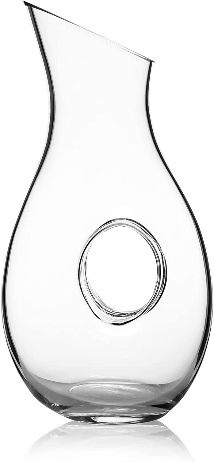 Crescendo 48 Ounce Carafe, Crystal SON-hyx Glass, Made In Italy ...