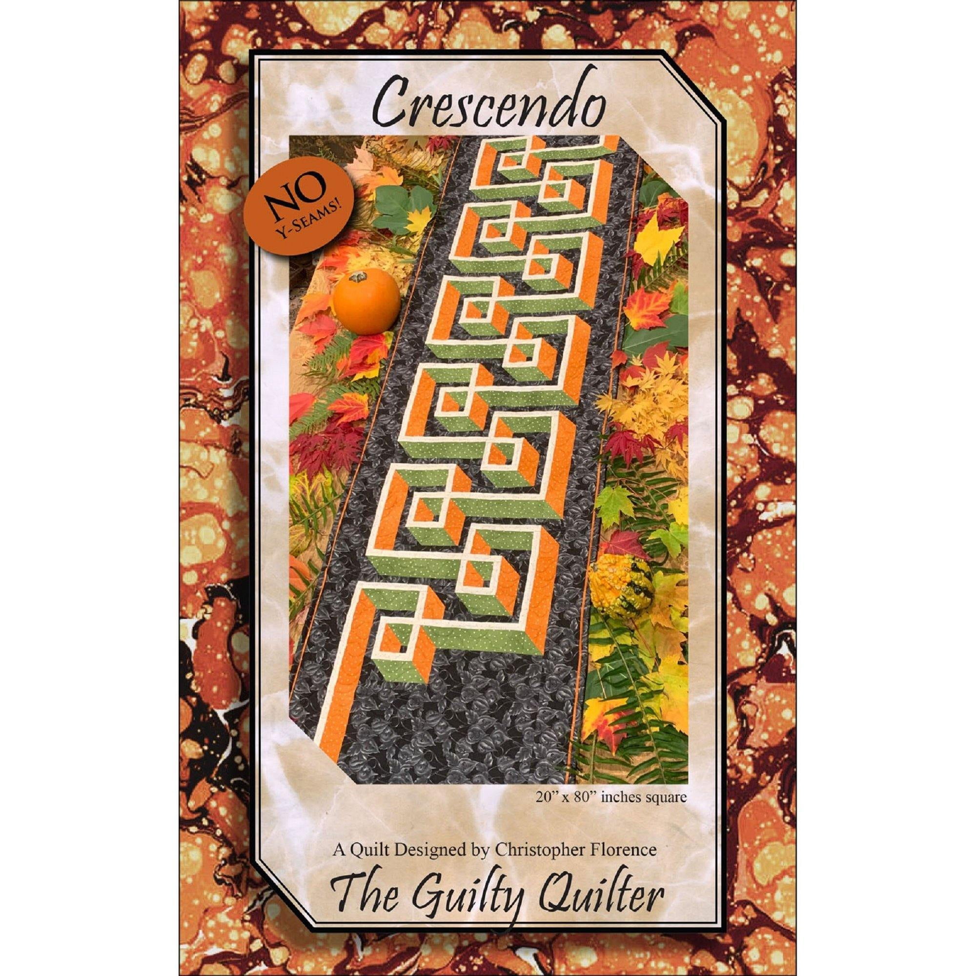 Crescendo Table Runner Pattern - 20" x 80" - Walmart.com