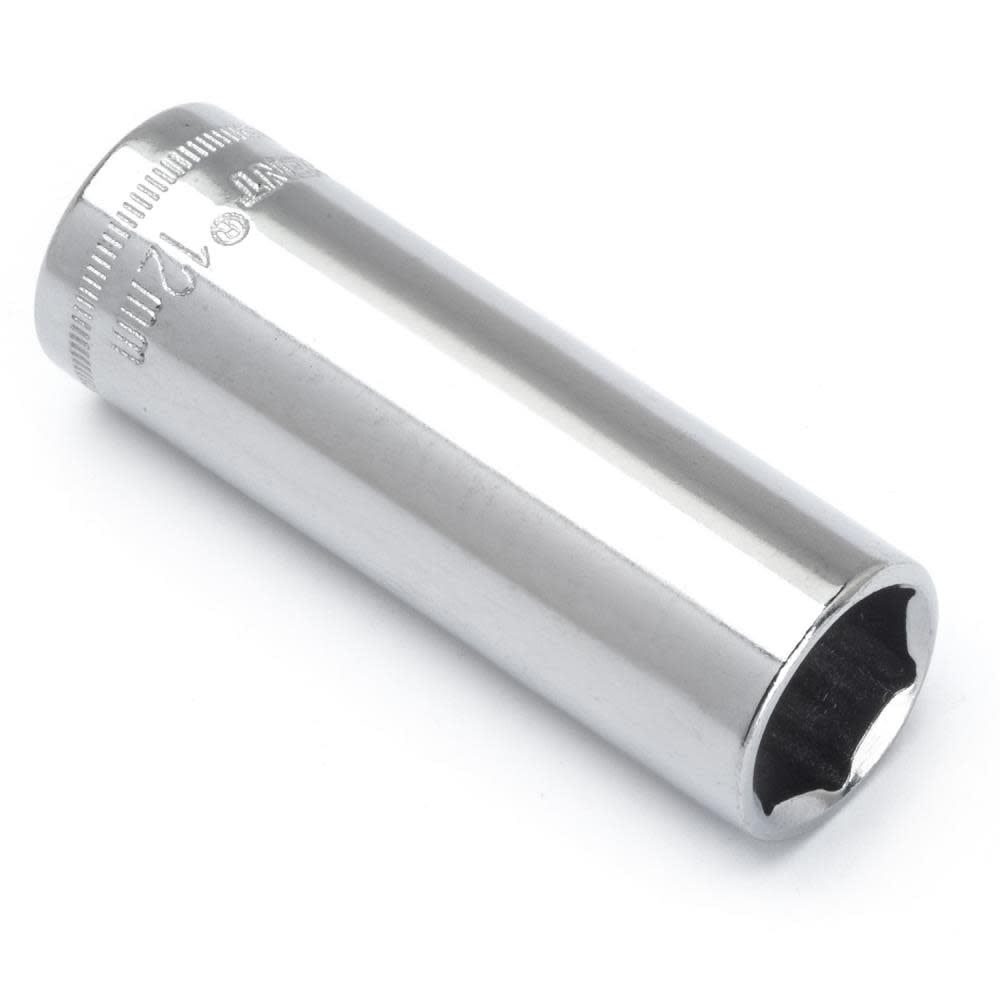 Crescent Socket, 1/4 In. Drive 6 Point Deep, 12Mm - Walmart.com
