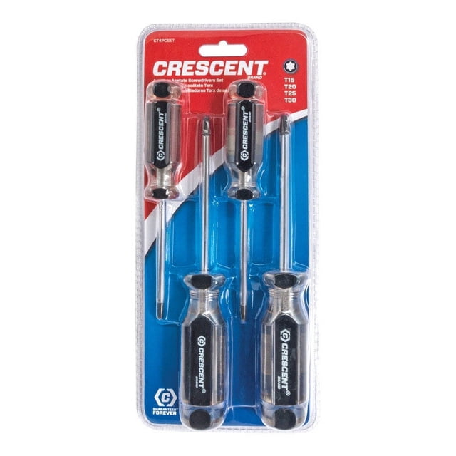 Crescent 4 Piece Torx Screwdriver Set - Walmart.com