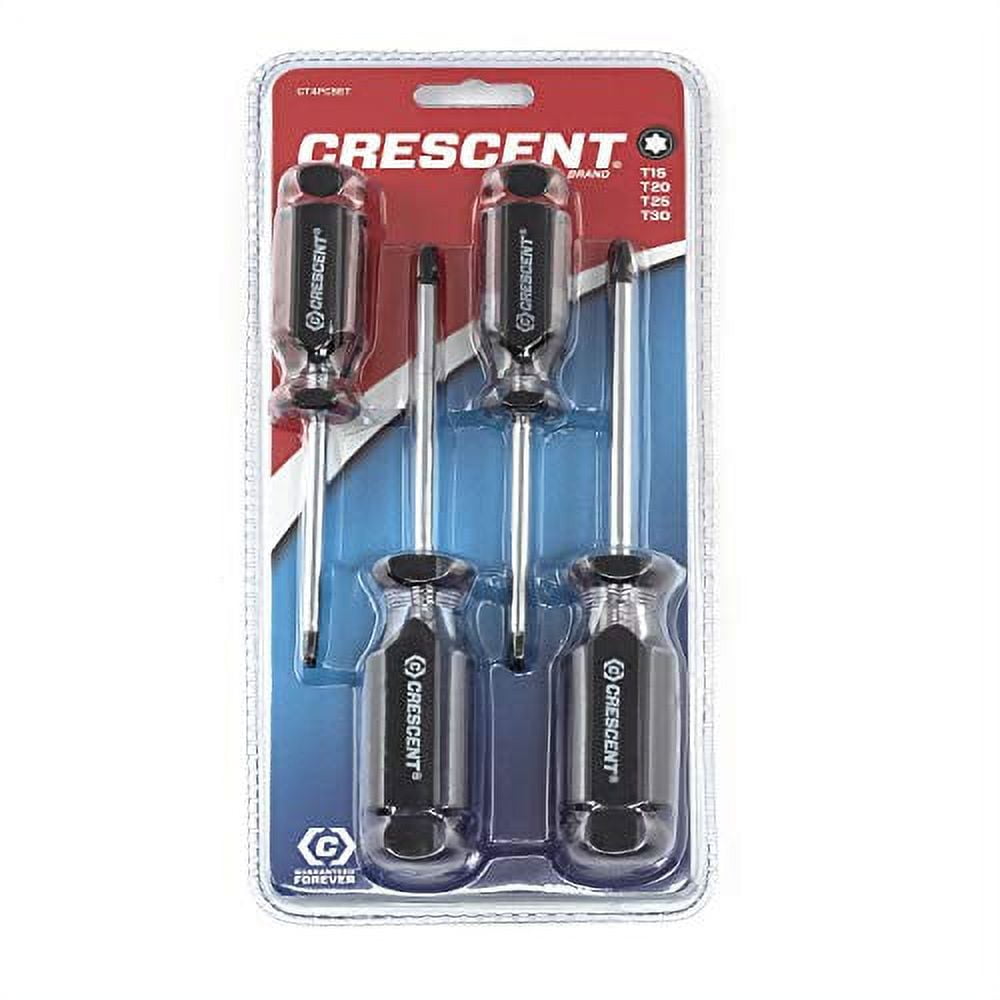 Crescent 4 Piece Torx Screwdriver Set - Walmart.com