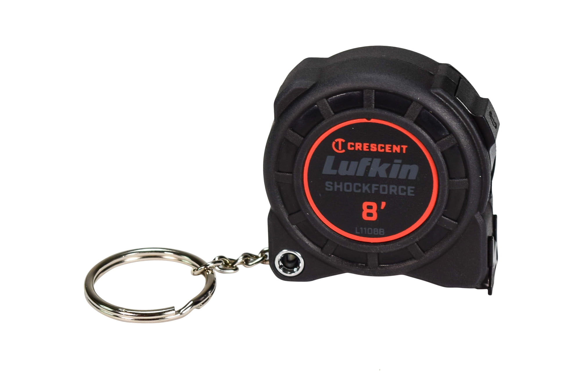 Crescent 8' Keychain Tape Measure, Black 1/2" Blade - Walmart.com