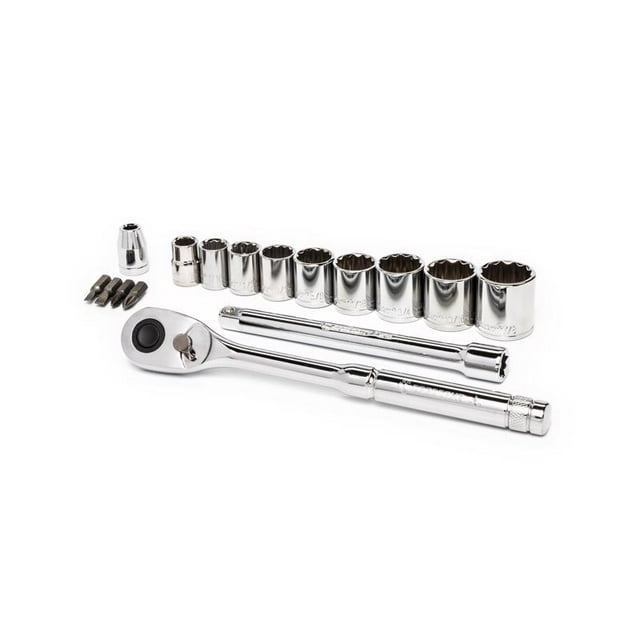 Crescent Assorted Sizes x 3/8 in. drive SAE 6 and 12 Point Socket ...