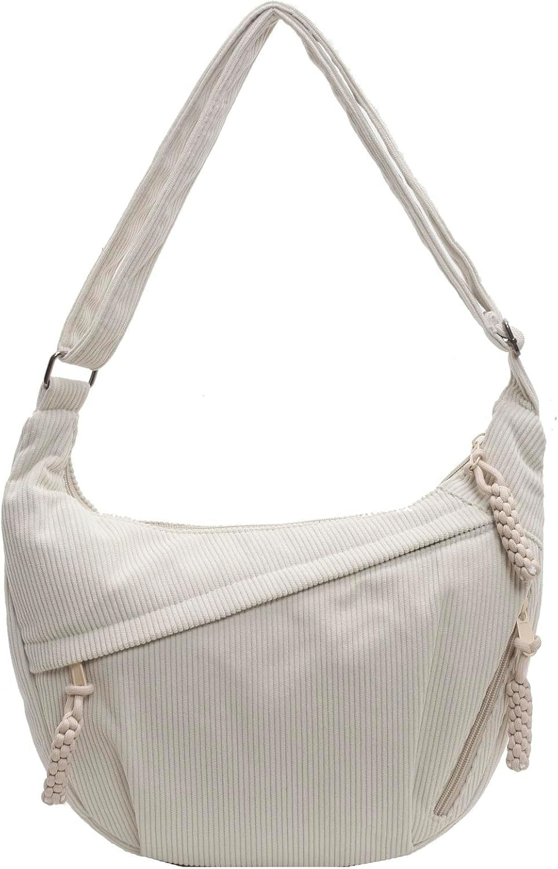 Crescent Bag for Women Men Nylon Crossbody Bags Multi-Pocket Sling Bag ...