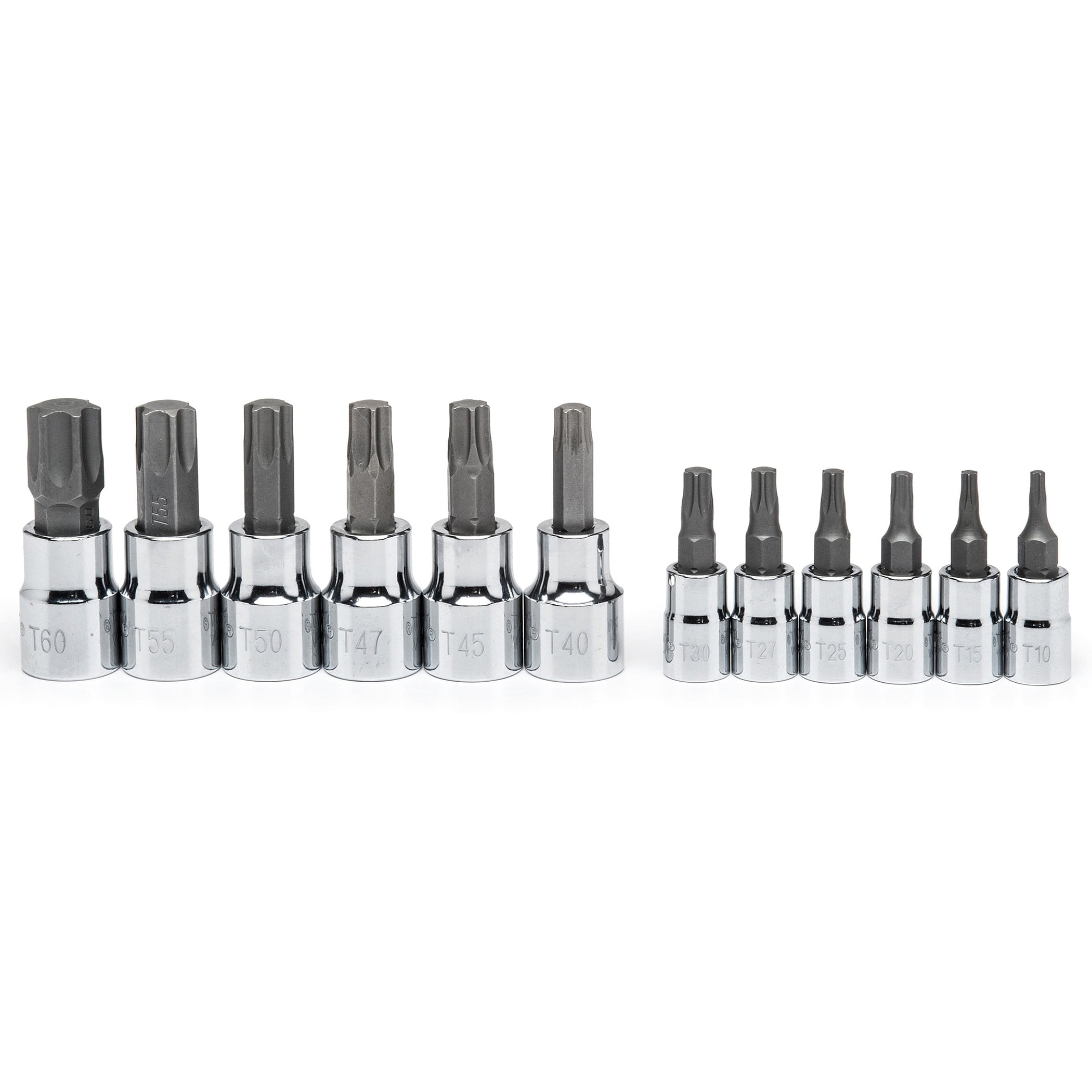 Crescent CBSS2 1/4" & 3/8" Drive 12 Piece Torx Bit Socket Set - Walmart.com