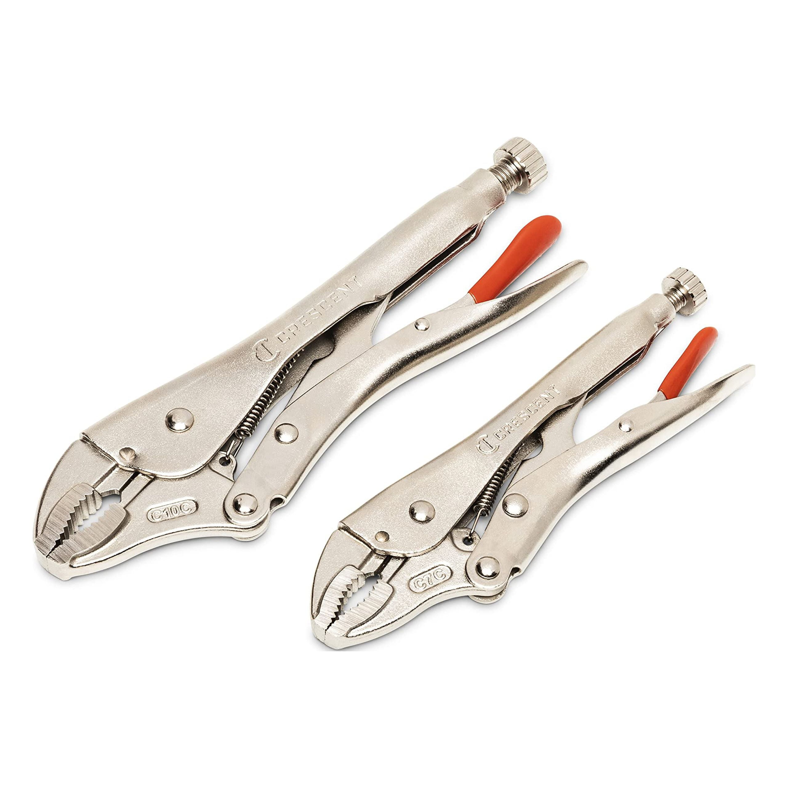 CRESCENT 2 Piece Locking Pliers Set CLP2SETN-08 - Walmart.com