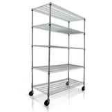 Slsy 3 Pack 72"H x 36"W x 18"D Garage Shelving, Heavy Duty Steel ...