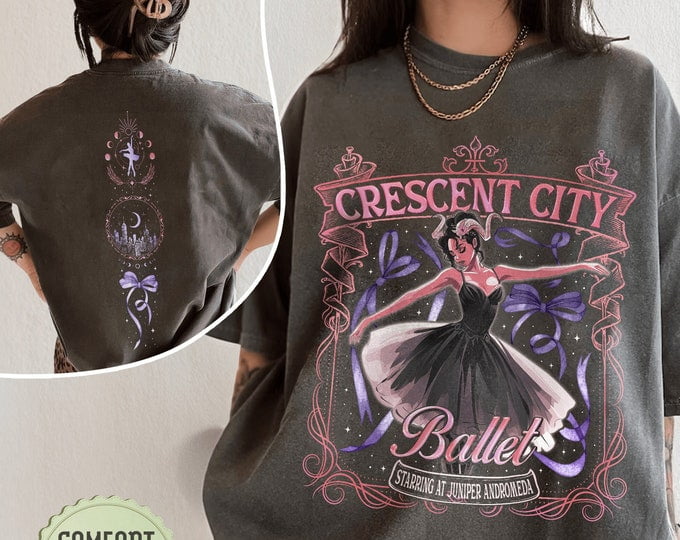 Crescent City Fan , Juniper Andromeda Ballet Shirt Design, SJM Merch ...