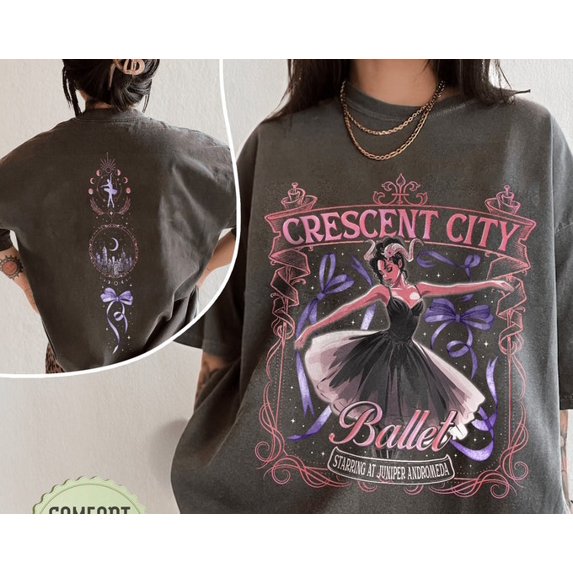 Crescent City Fan , Juniper Andromeda Ballet Shirt Design, SJM Merch ...