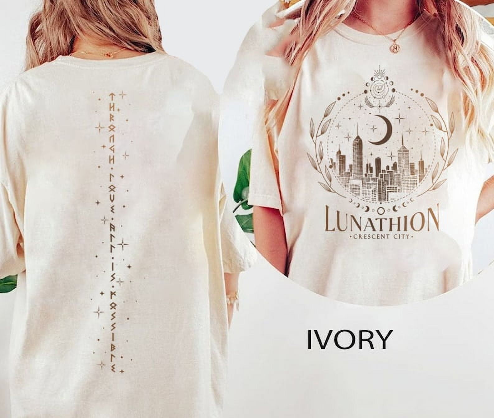 Crescent City Lunathion Sweatshirt, Bryce Tattoo Shirt, Bryce Quinlan ...