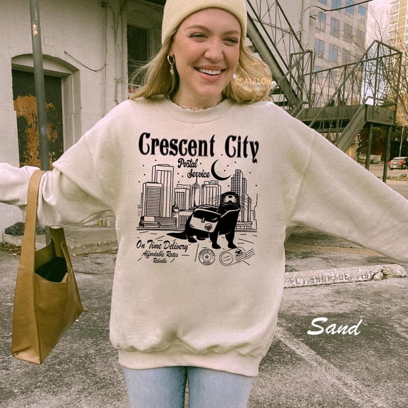 Crescent City Postal Service sweatshirt, House of Earth and Blood ...