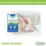 Crescent Foods Halal Whole Chicken, 8-Piece Cut, 5 Packages - Walmart.com