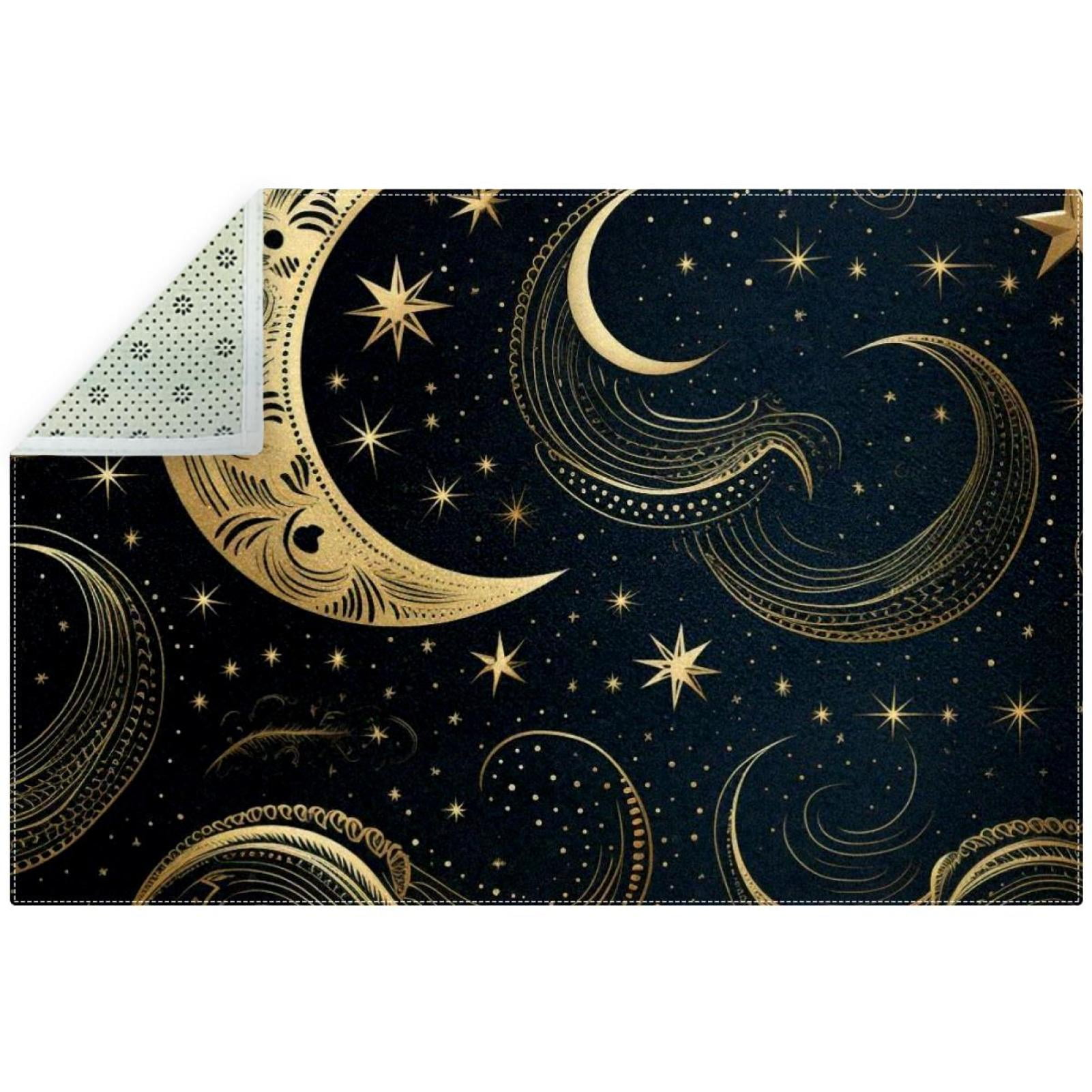 Crescent Kitchen Mat | Comfortable Polyester Floor Mat for Standing ...