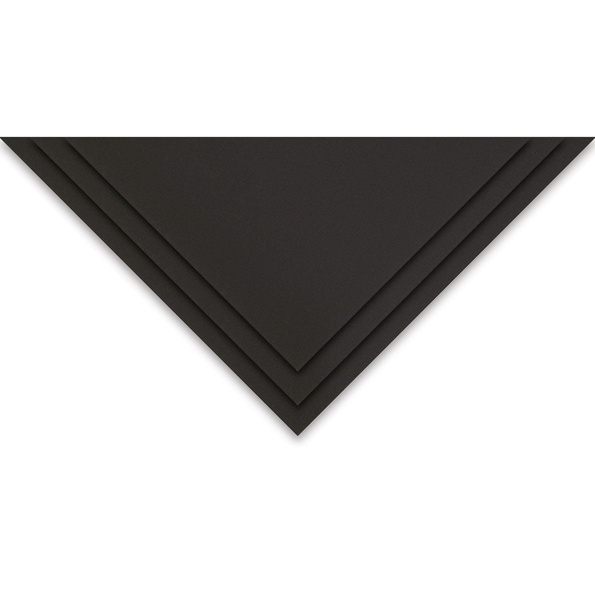 Crescent Matboard Blank Pack - 8" x 10", Raven Black, Pkg of 3 ...