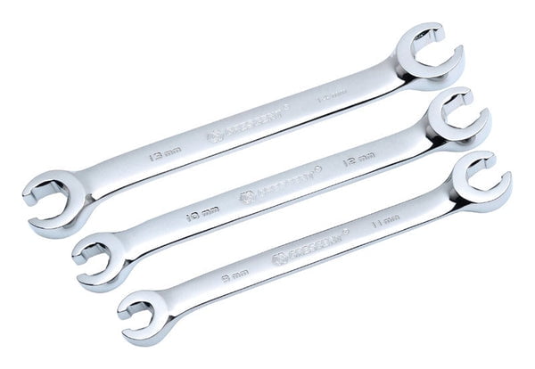 Crescent Metric Flare Nut Wrench Set 10.45 in. L 3 pk - Walmart.com