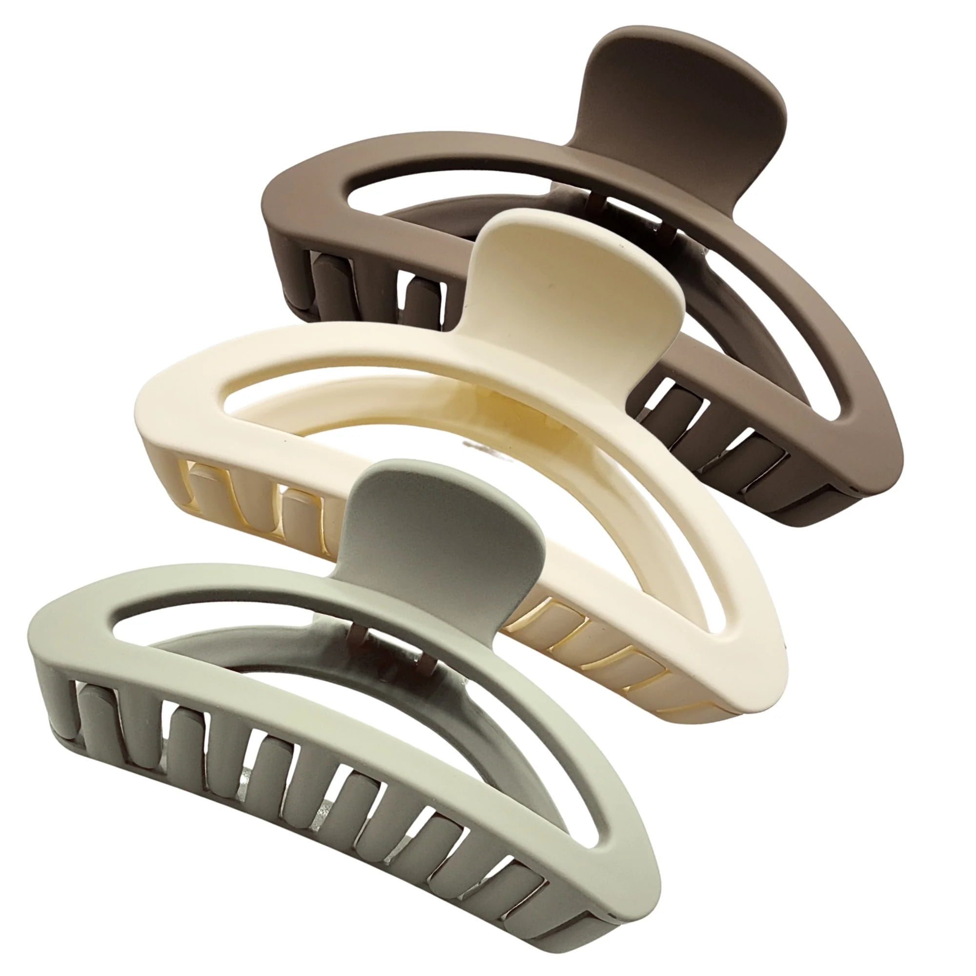 Crescent Moon Claw Hair Clip - 3 Pack - Walmart.com