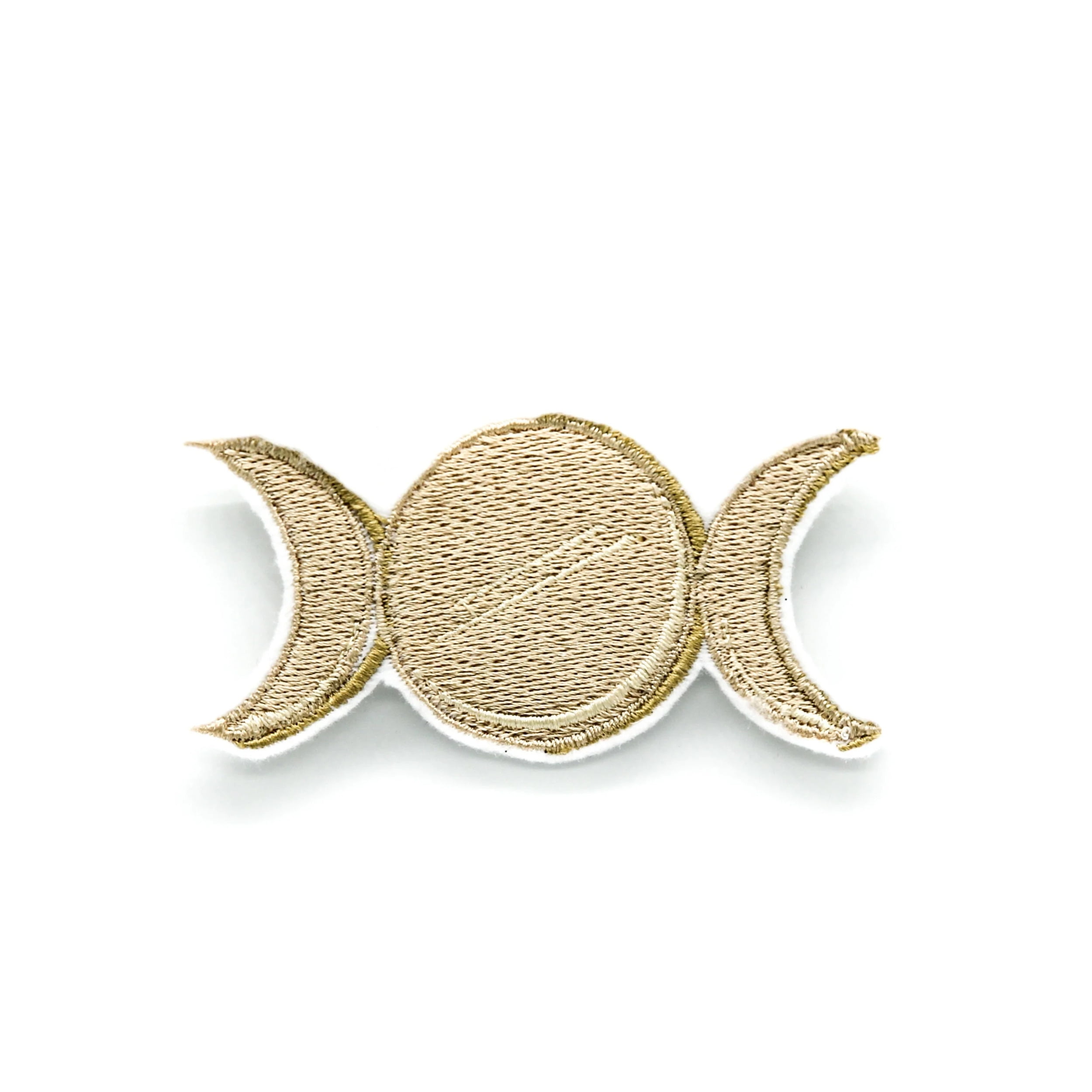 Crescent Moon Phase Embroidered Iron On Patch - Walmart.com