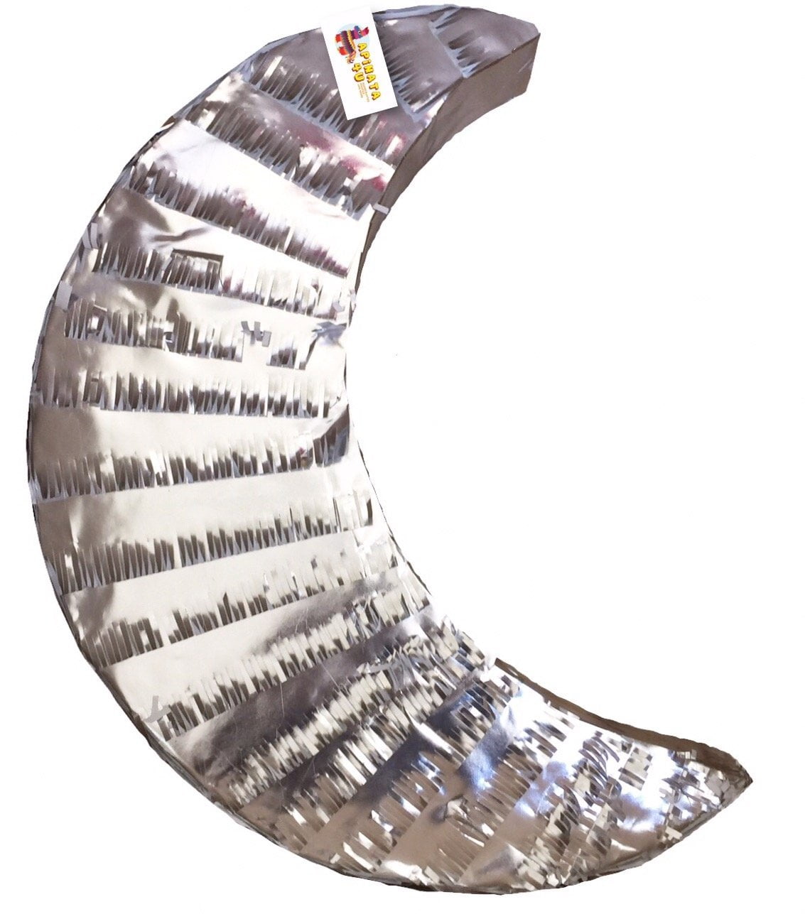 Large Birthday Crescent Moon Silver Handmade Pinata - Walmart.com