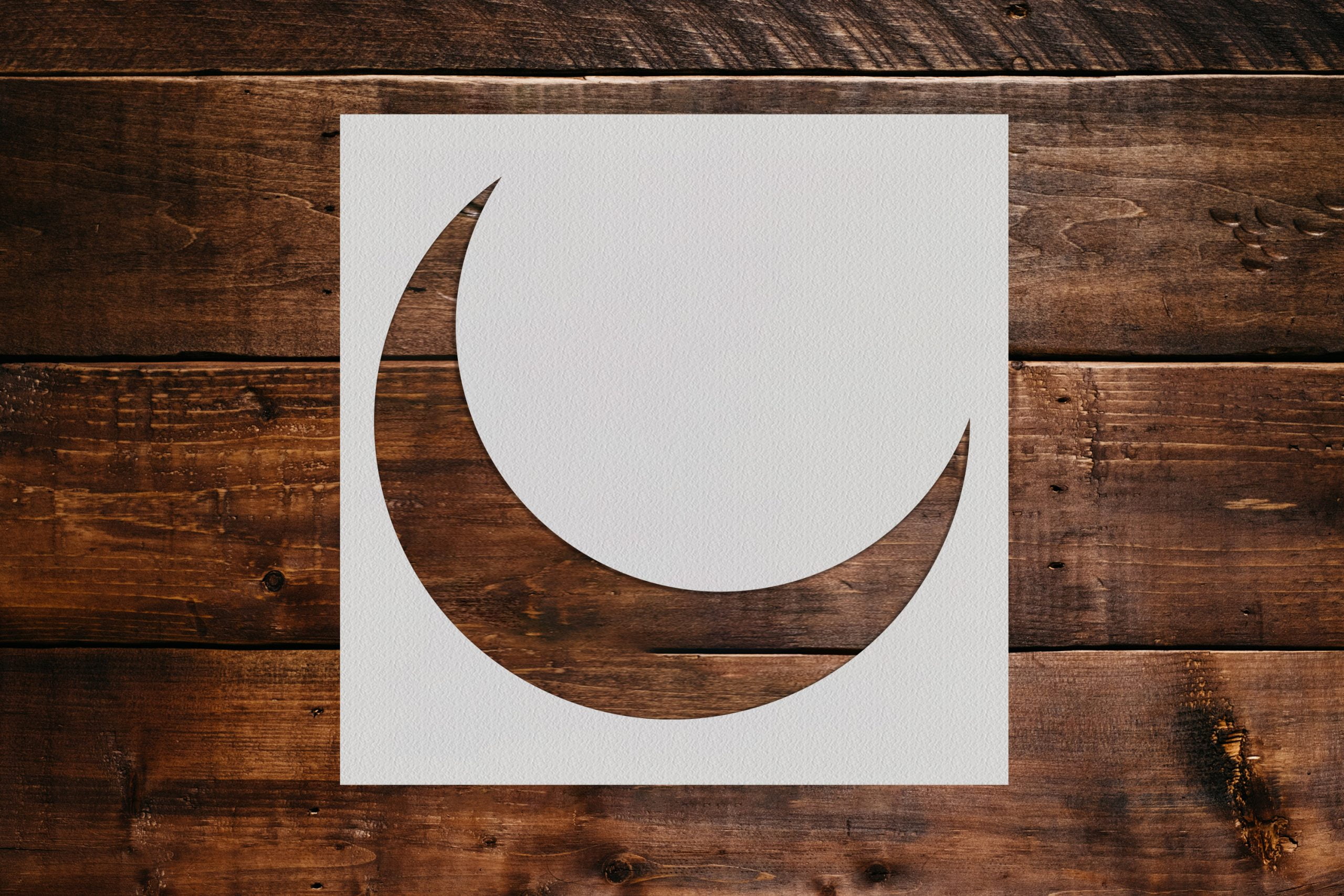 Crescent Moon Stencils (42"x42") - Walmart.com