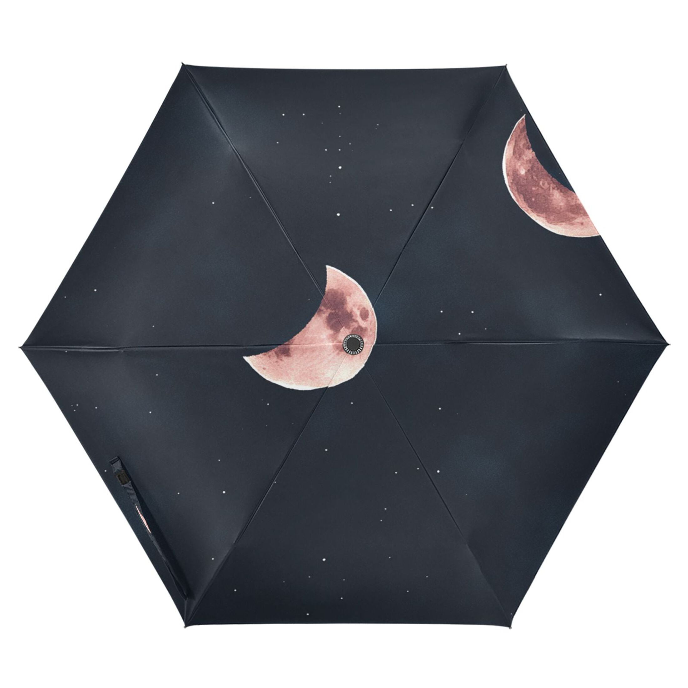Crescent Moons Folding Umbrella UV50+ Waterproof Sun Protection Auto ...