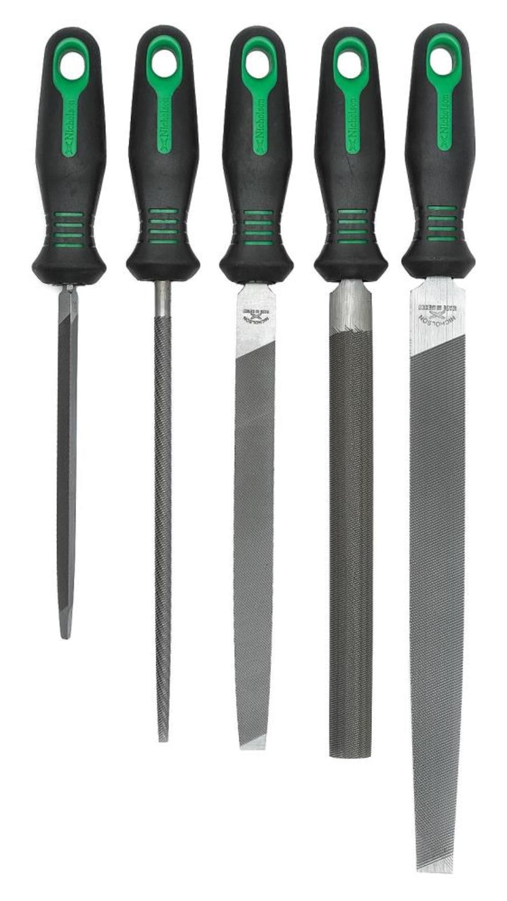 Crescent Nicholson File Set With Ergonomic Handles 5Pc - Walmart.com