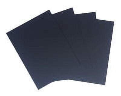 Crescent No. 8 Ultra-Black Mounting Board, 9 x 12 Inches, Pack of 40 ...