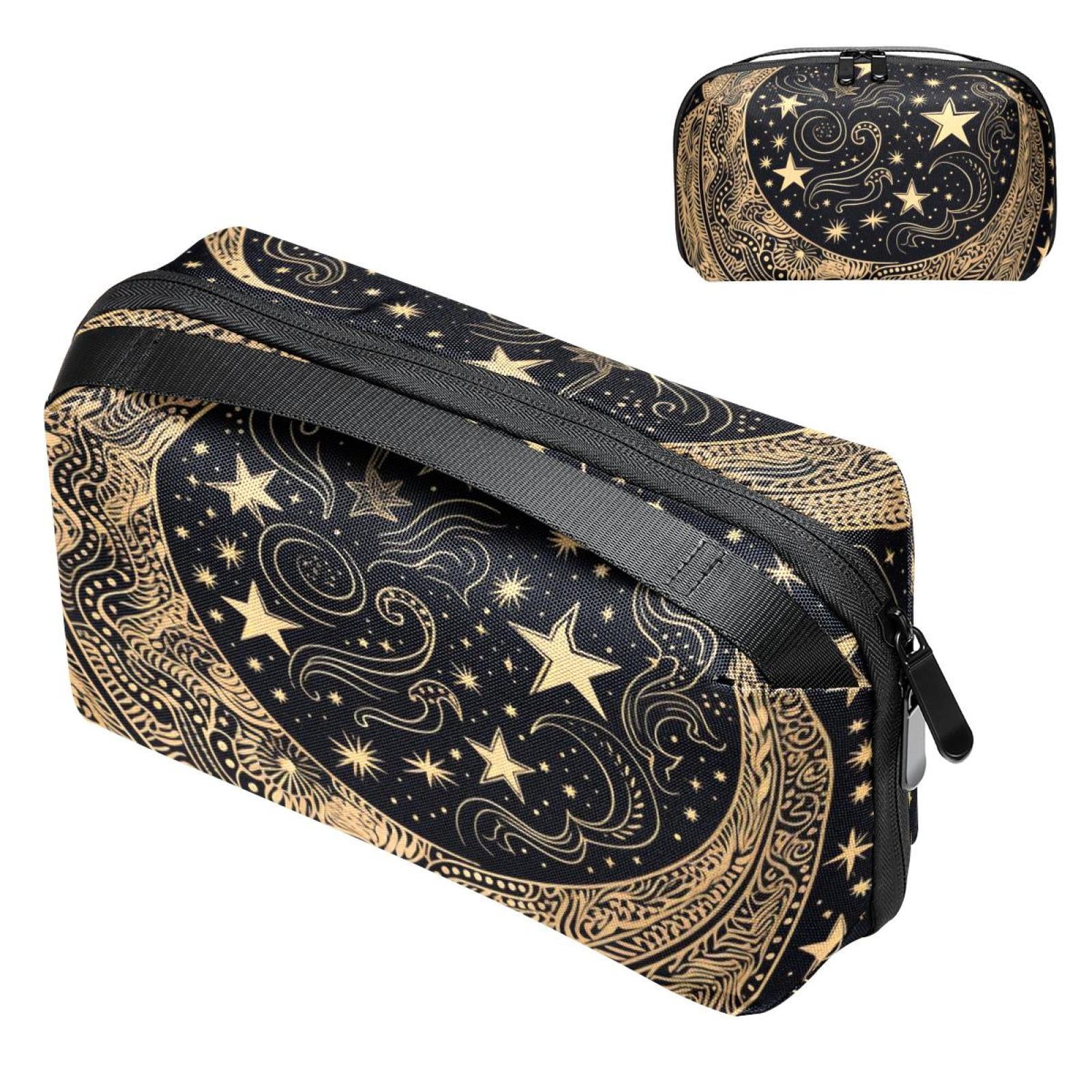 Crescent Oxford Cloth Waterproof Travel Organizer Storage Pouch Cable ...