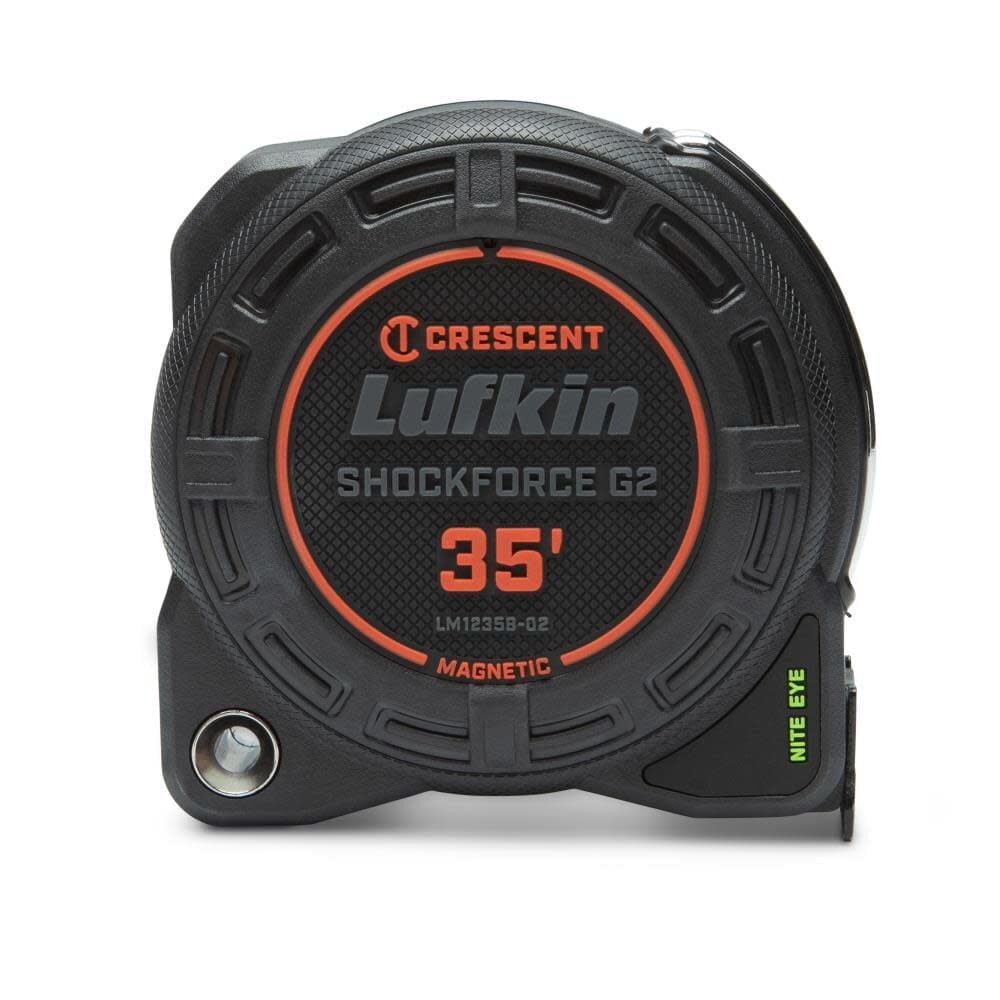 Crescent Shockforce Nite Eye G2 35' Magnetic Inch Tape Measure with Durable Case - Walmart.com