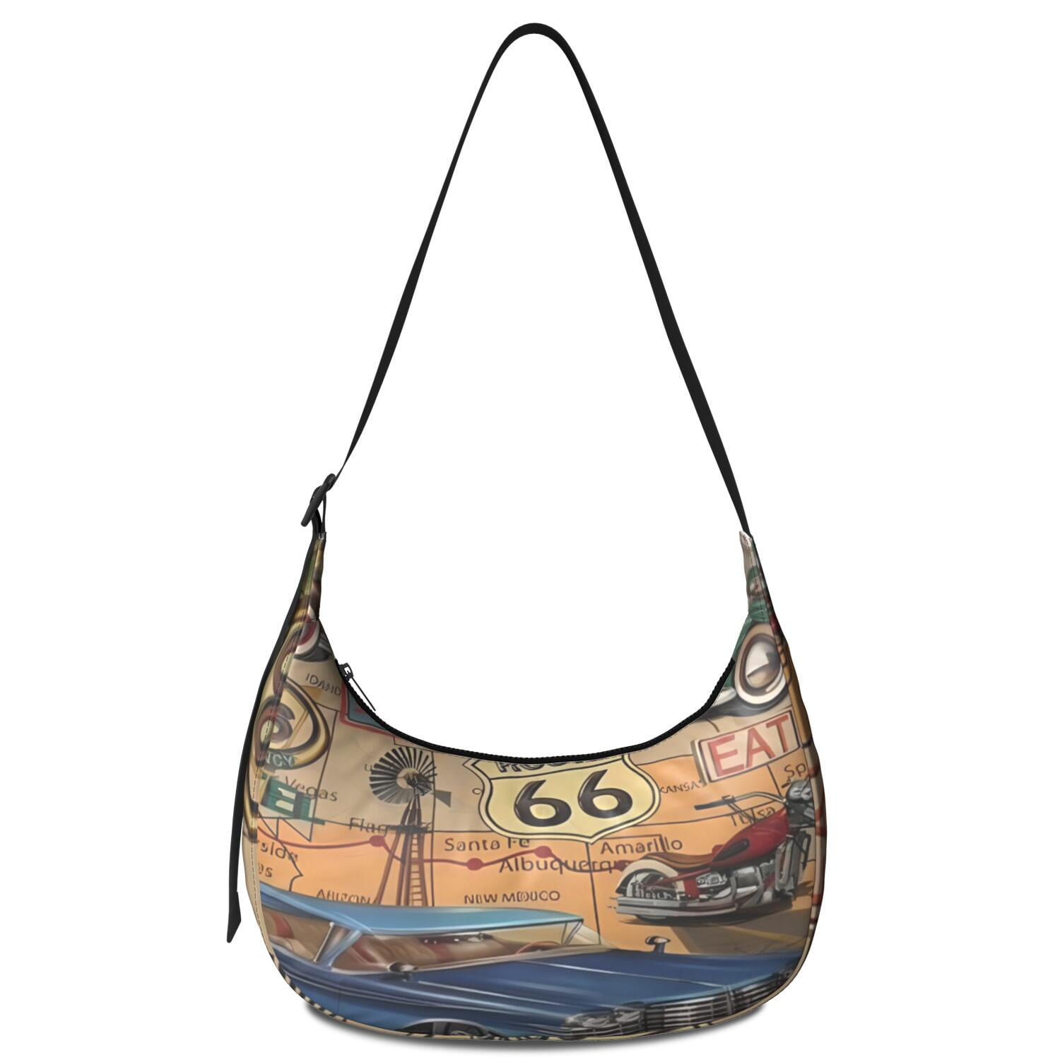 Crescent Shoulder Bags for WomenTravelTote Handbag Under the Arm Purses ...